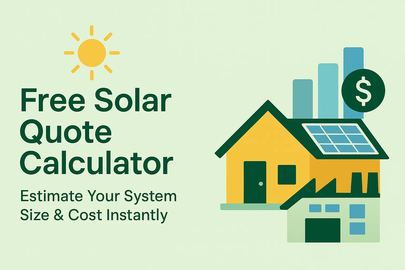 Free Solar Quote Calculator | Estimate Your System Size & Cost | Kreya ...